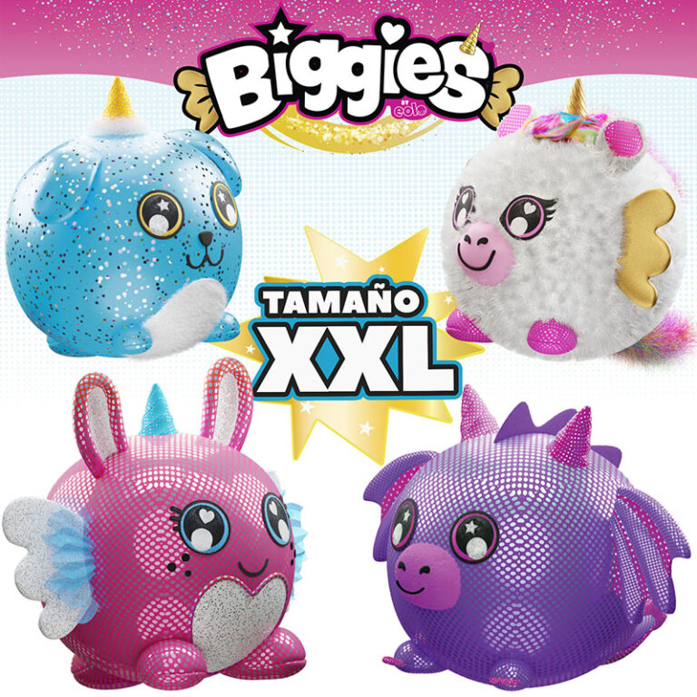 Biggies Peluches hinchables XXL - Mejor Juguete del Año 2025