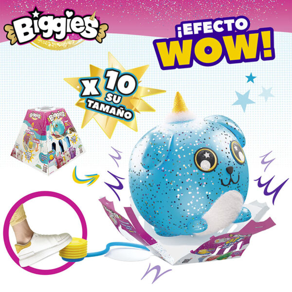 Biggies Peluches hinchables XXL - Mejor Juguete del Año 2025